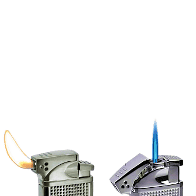 Dual Flame Vector Duke 1C Chrome Satin Lighter – DalMoroShop